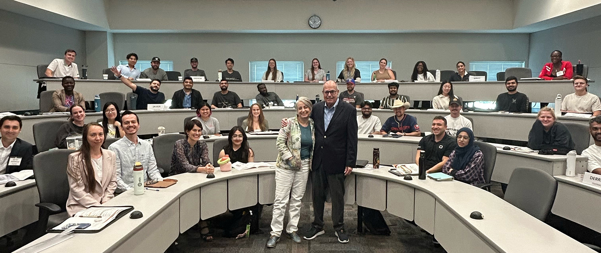 Speaking to UT Dallas Cohort MBA Students